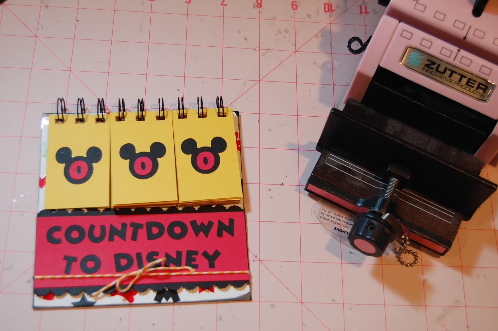 Scrappin' My Stress Away: Disney Count Down - Disney/Pixar Blog Hop