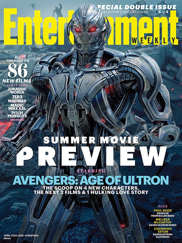 Capa da Entertainment Weekly revela Paul Bettany como o Visão ...