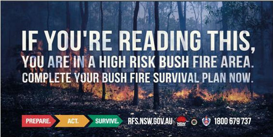 Building Community Resilience: Bush Fire Danger Period – it’s here!