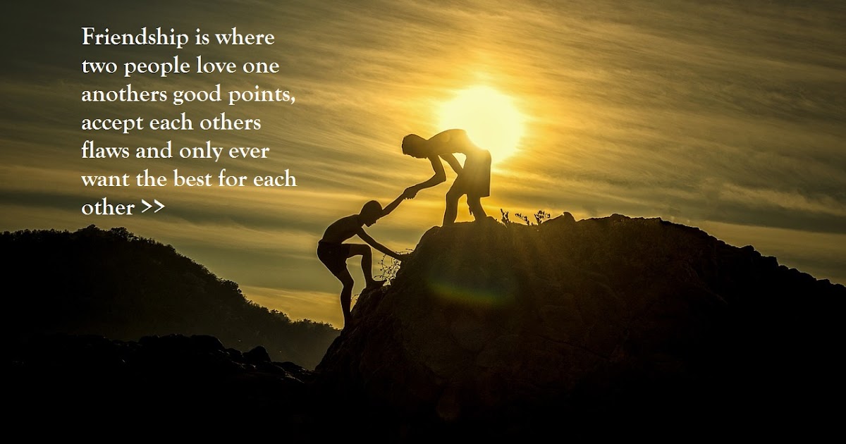 BilatiBabu: Friendship is where two people love one another