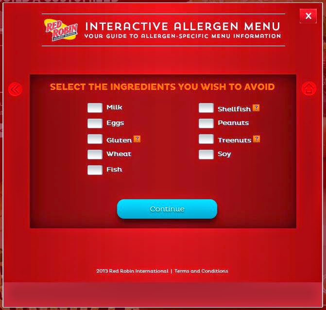 Red Robin introduces new Interactive Allergen Menu ($25 RR GC Giveaway ...