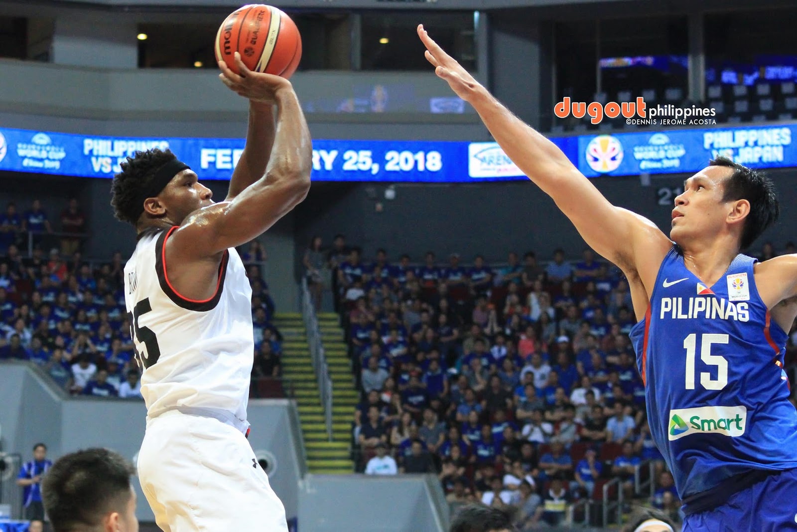 Ira Brown "energized" by crowd in PH return