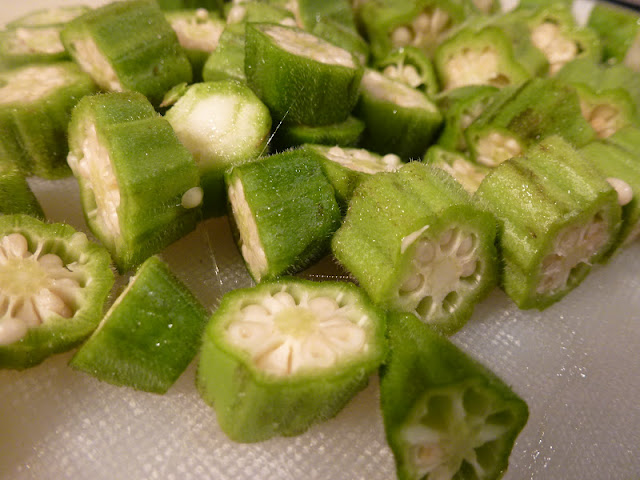 Douglas Kitchen Odyssey: Pan-fried Okra