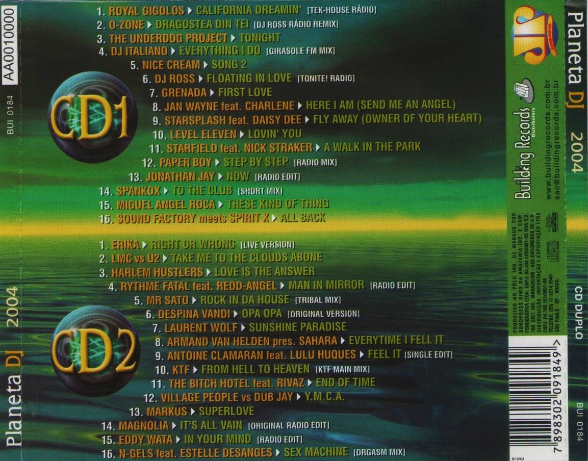 Casa Dance: Planeta DJ 2004