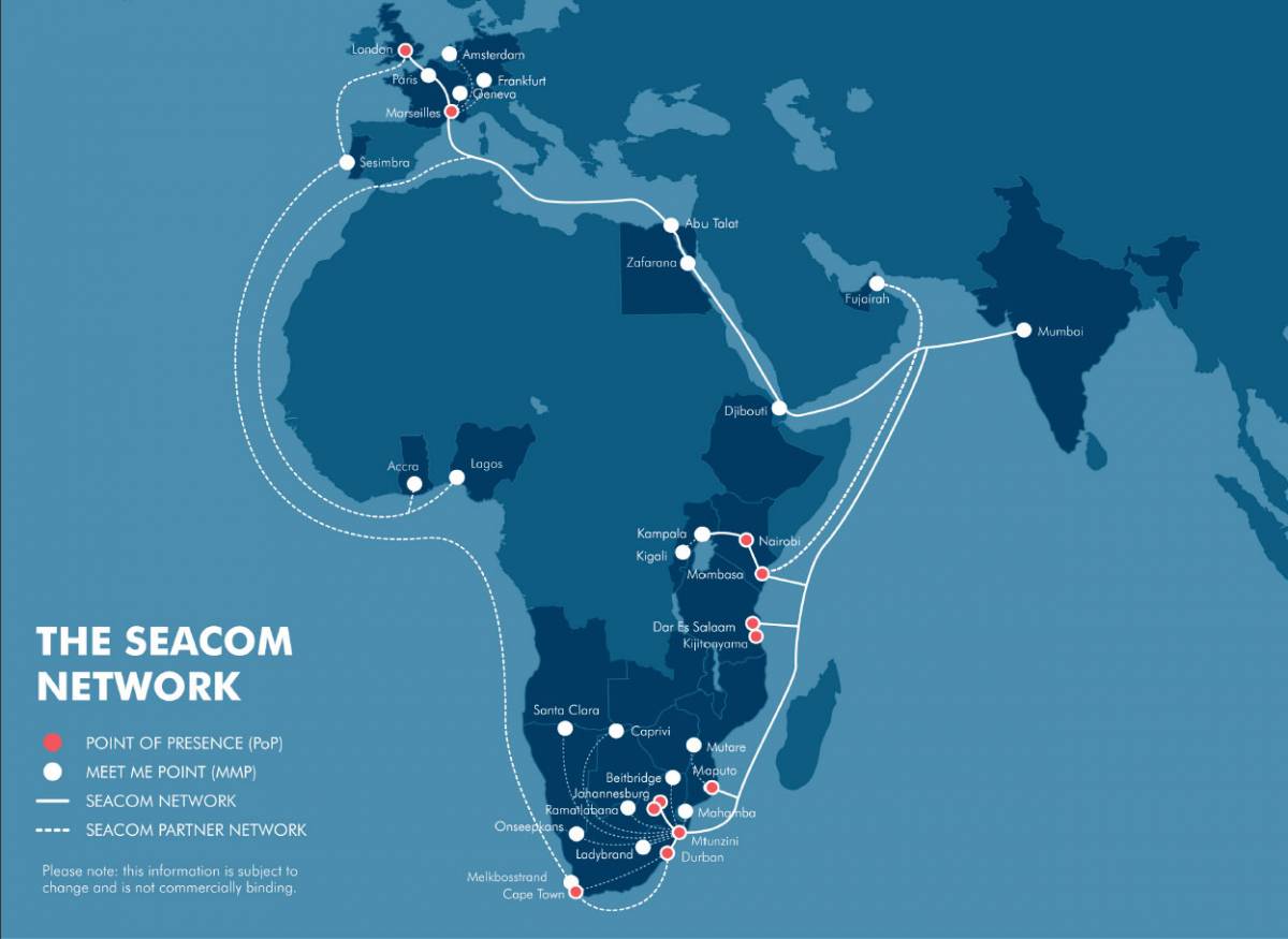 +Ke: Seacom to increase capacity as demand ups