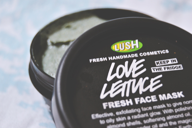 Becky Bedbug: Review: Lush Love Lettuce Face Mask