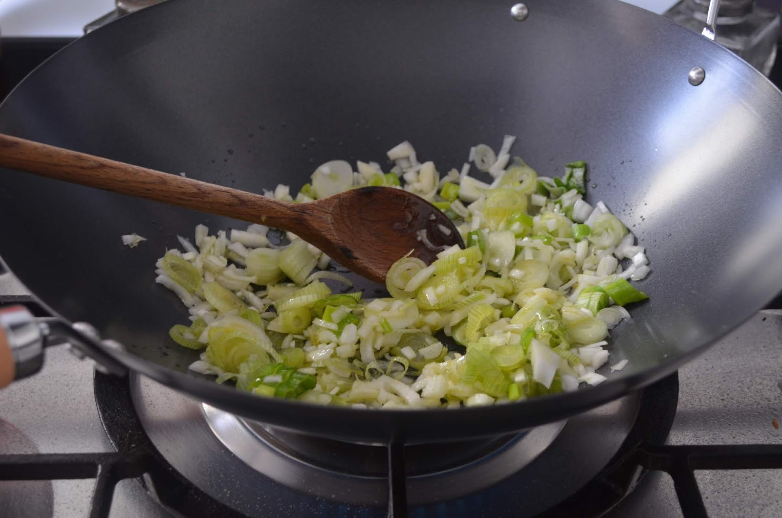 Fried Rice ( Riso Fritto) Thailandese con code di Gamberi Rossi e Guanciale