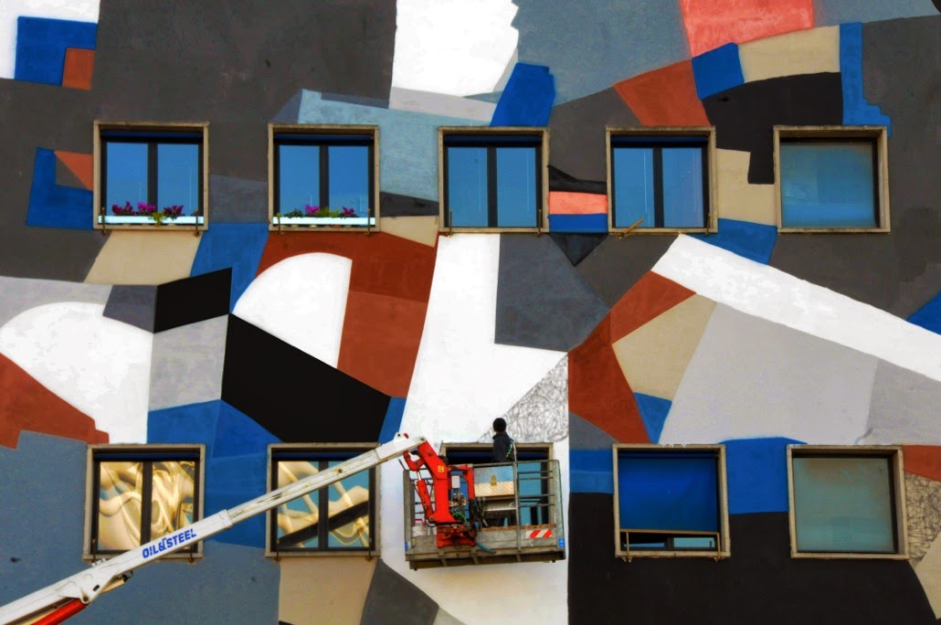Clemens Behr New Mural For Avanguardie Urbane – Rome, Italy – StreetArtNews