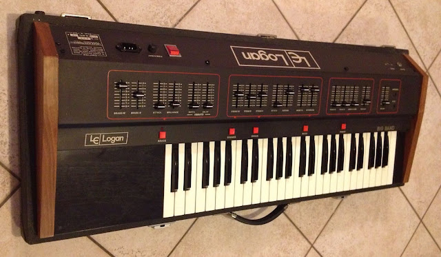 MATRIXSYNTH: LOGAN BIG BAND Vintage Analog Italian Synth/String machine