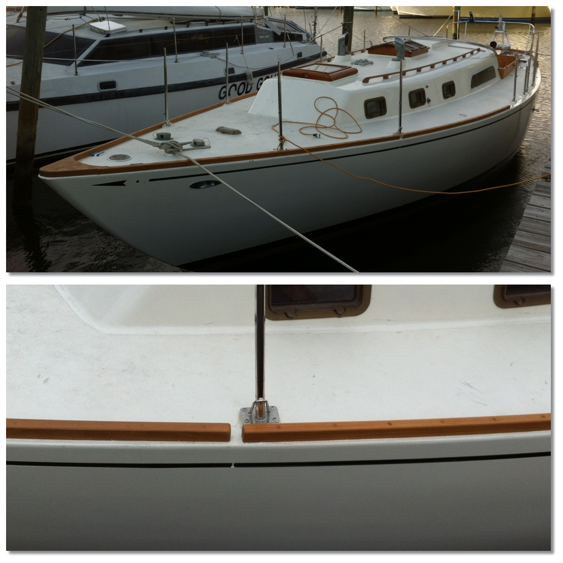 Venture Minimalists: Installing Toe Rails - The Year Long Saga