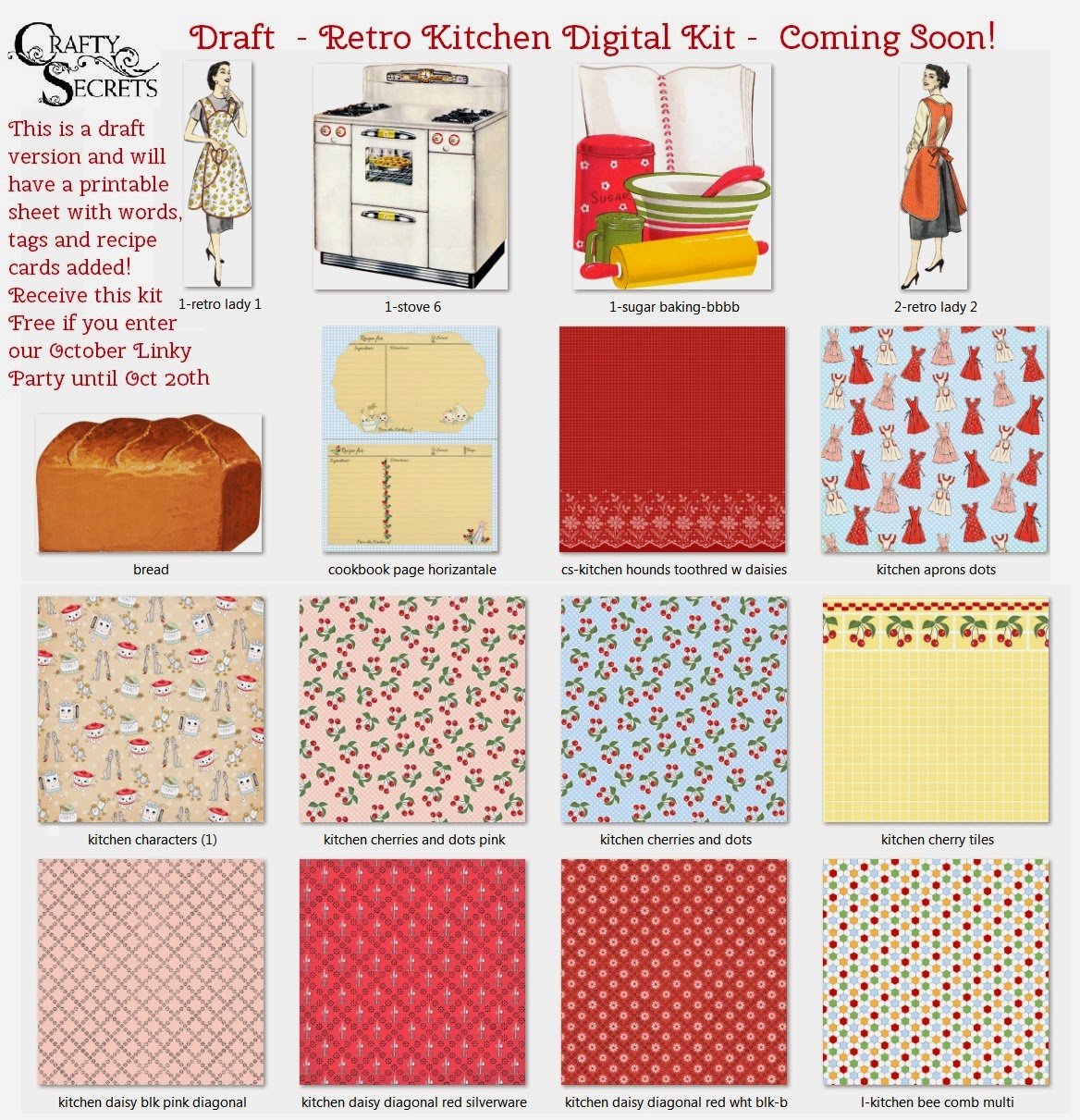 Crafty Secrets Heartwarming Vintage Ideas and Tips: October Linky Party ...