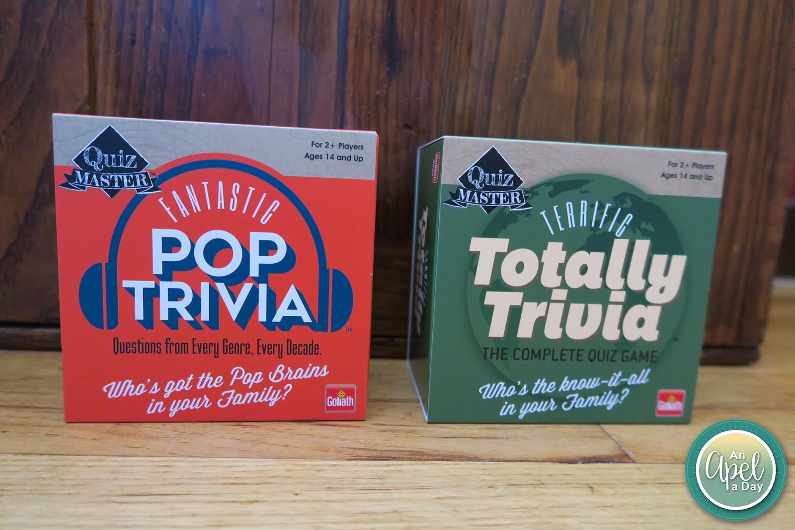 An Apel a Day: Pop Trivia and Totally Trivia #games @GoliathGamesUS Review