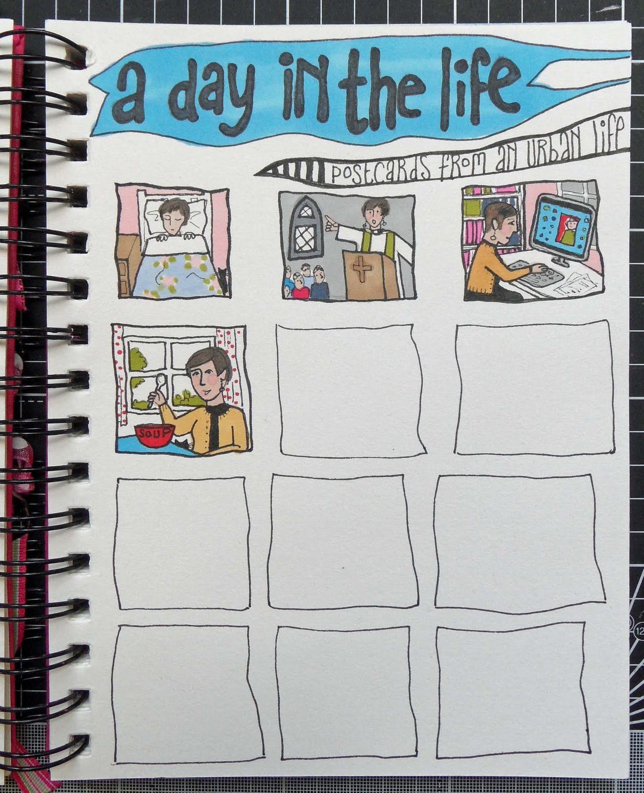 Rosie's Arty Stuff: A DAY IN THE LIFE ...