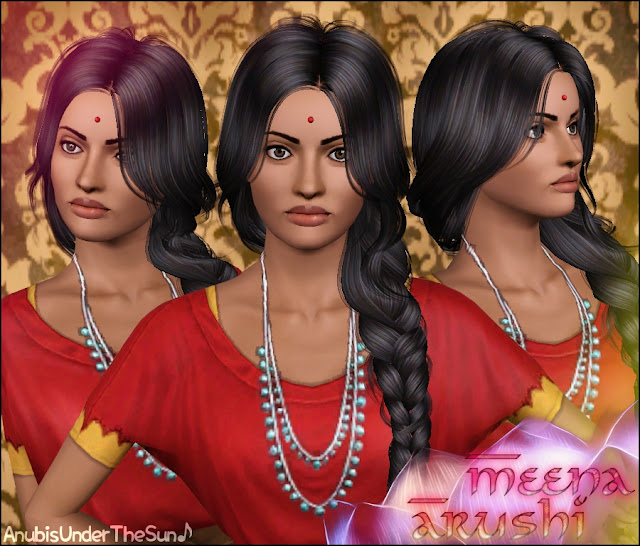 Anubis - Sims Stuff: Meena Arushi ~ Bollywood Model Contest Winner!