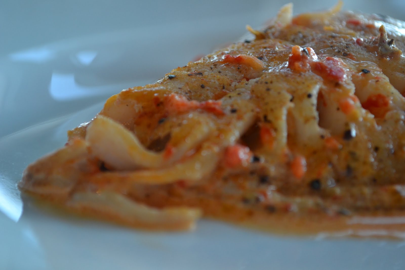 Season's Best Eats: Red Snapper in a Roasted Bell Pepper Cream Sauce