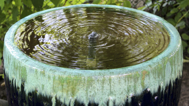 GARDEN Art DIY: A Tranquility Fountain for Our Shade Garden