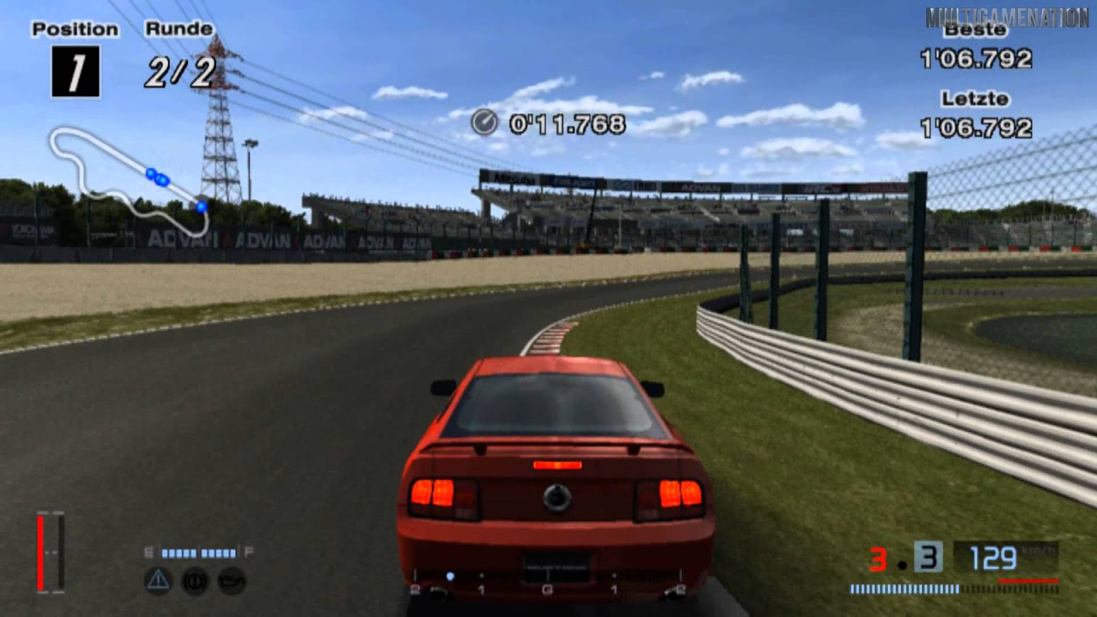 Gran Turismo 4 ISO PS2+Save Game 100% - Game Advanced