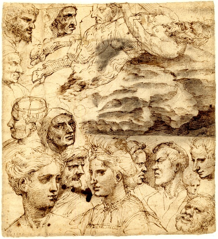 Spencer Alley Baldassare Peruzzi Drawings In The British Museum