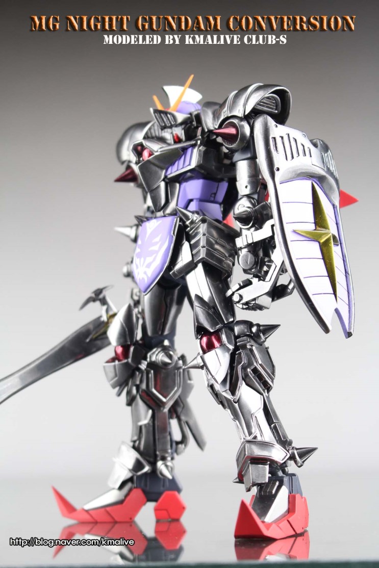 Custom Build: MG 1/100 Knight Gundam "Conversion"