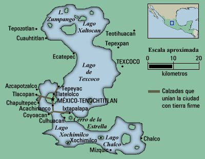 CONOCER MÉXICO POCO A POCO: - El lago Texcoco, ayer y hoy