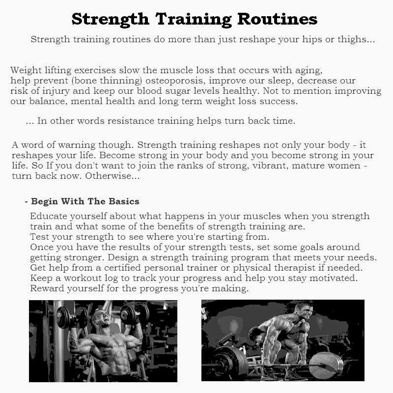 reducefatfast: Strength training routines : Great tips about it