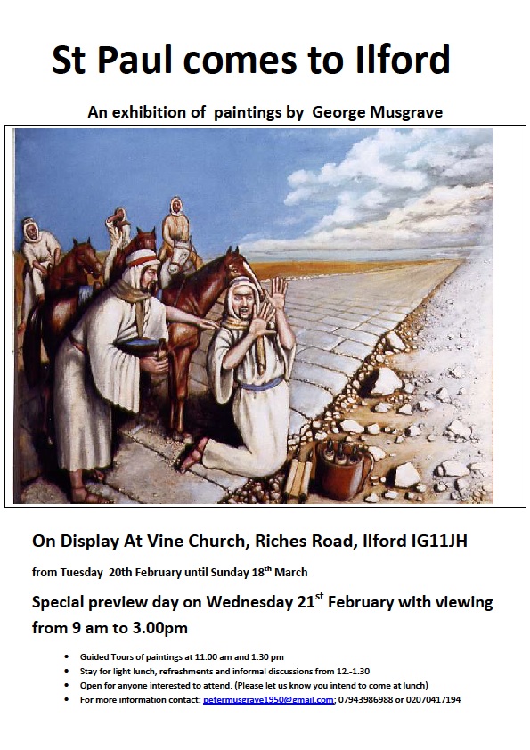 Between: George Musgrave: Journeys of St Paul