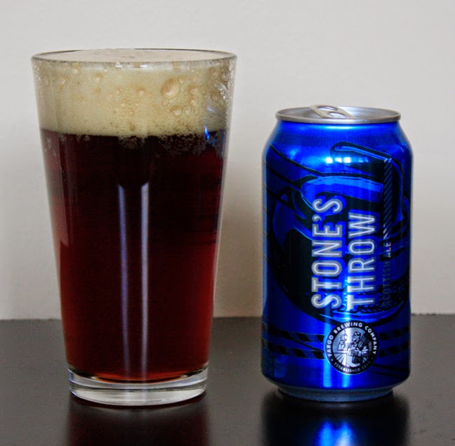 Nick's Beer Blog: Fargo Brewing Stone's Throw Review