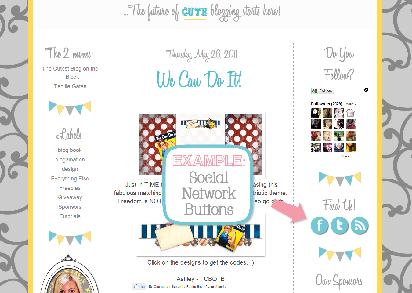 The Cutest Blog on the Block Custom