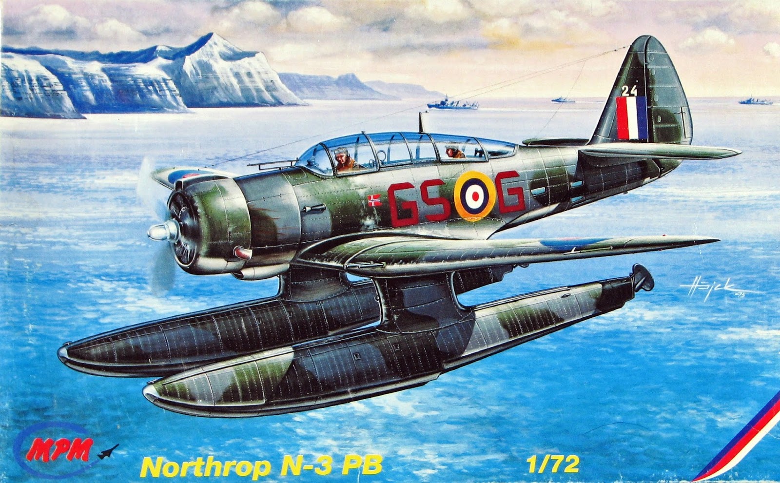 Airplanes in the skies + FAF history: Northrop N-3PB