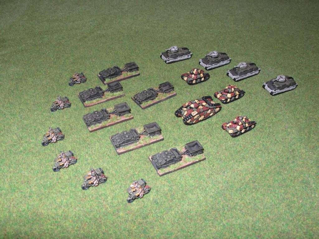 Dave's Gaming Place: 10mm WW2 French and 6mm WW2 western desert