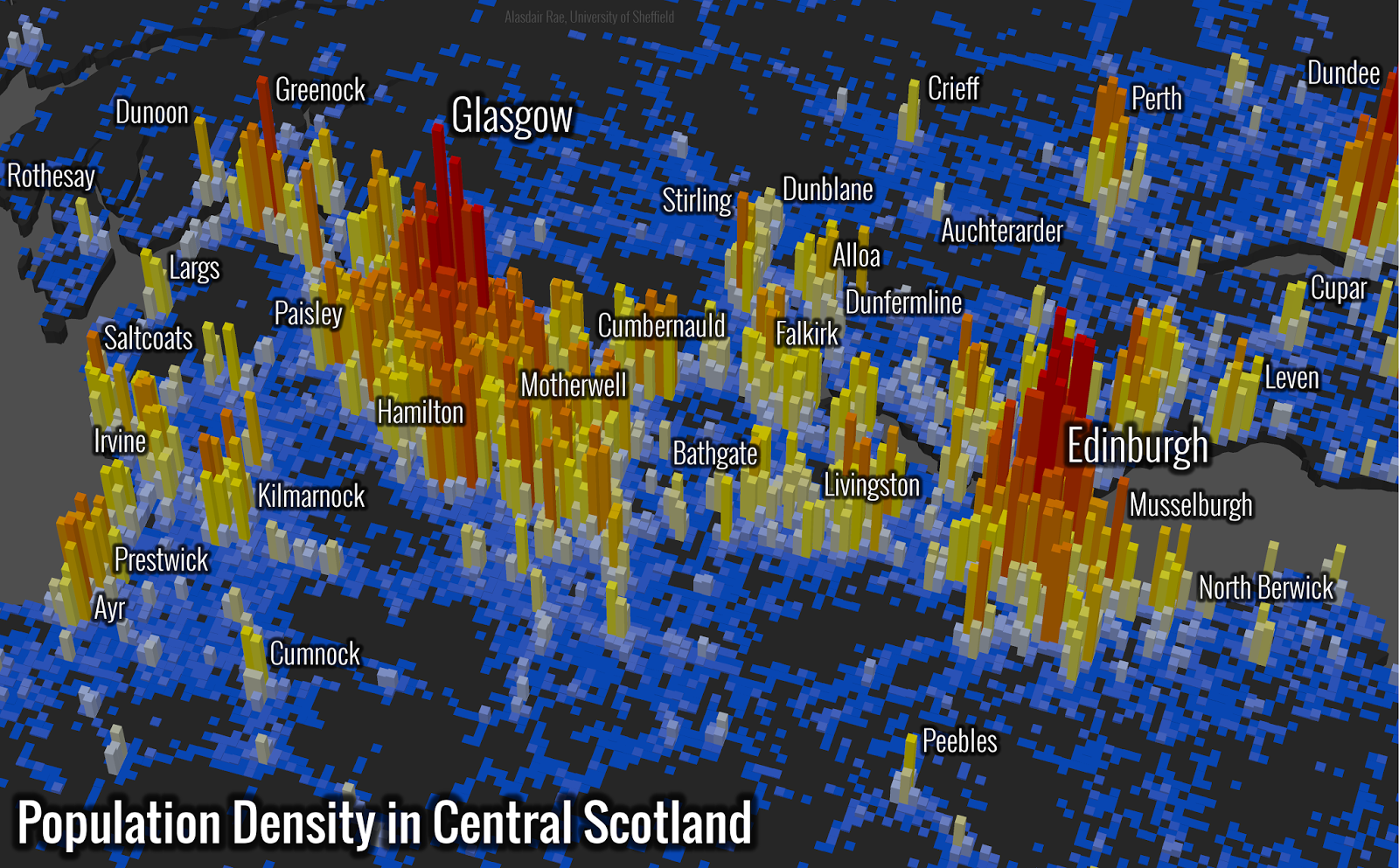 gonnaemapit: Population Density in Scotland