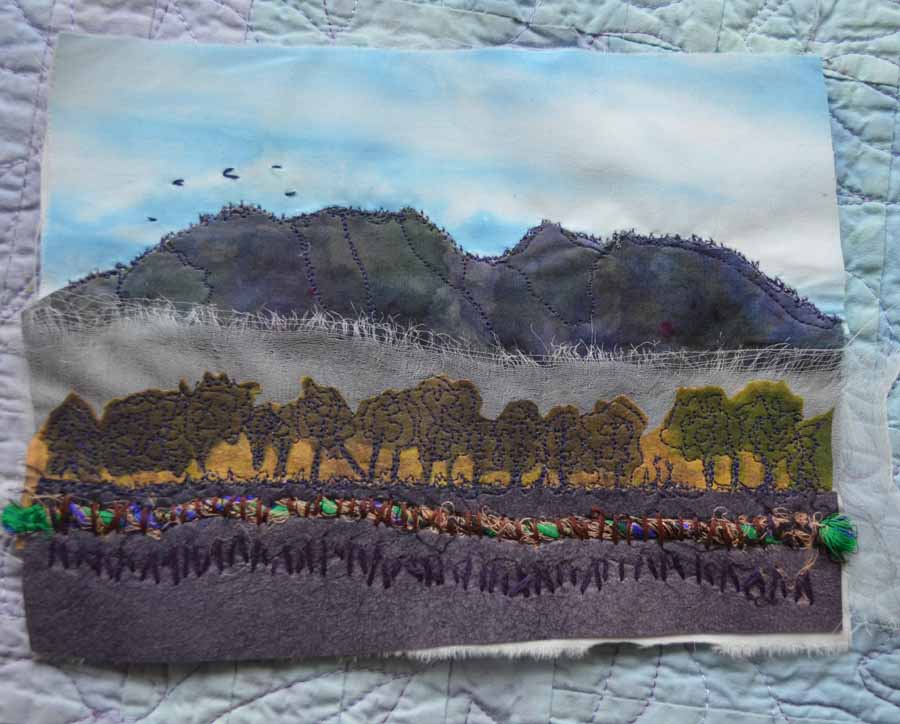 sew sew art: Second new landscape