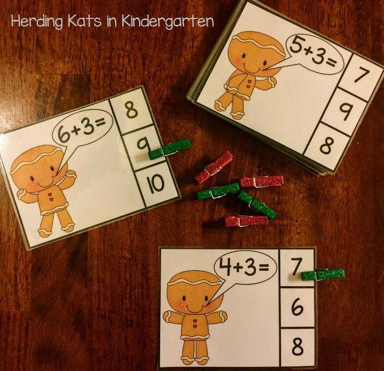 Herding Kats in Kindergarten: Gingerbread Packs and a Target Mini ...