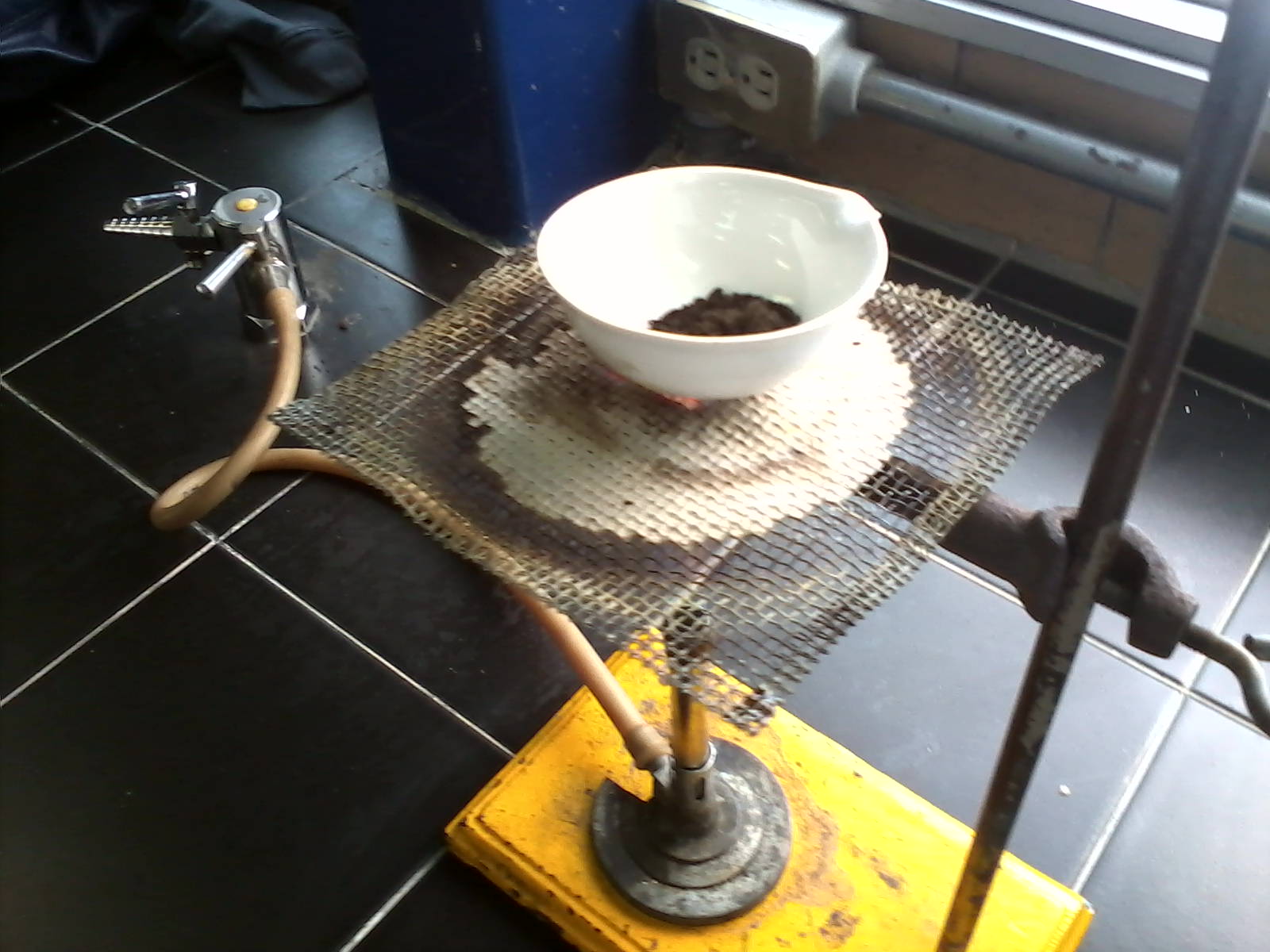 CALCINACIÓN DE UNA MUESTRA : CALCINACIÓN