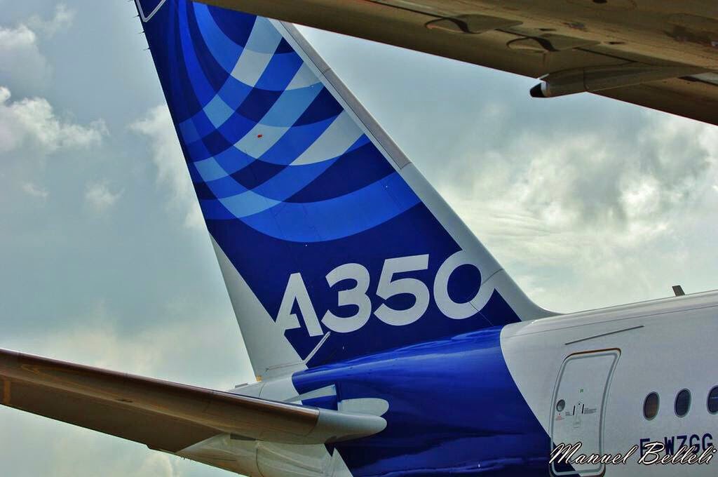 A350 XWB News: First A350 Rudder assembled in China.