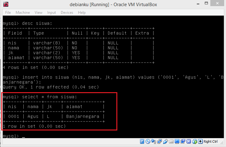 tukangngiwir: Cara Membuat Table pada MySQL dengan syntax
