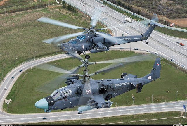 Historia y tecnología militar: Mi-28 y Ka-52 juntos