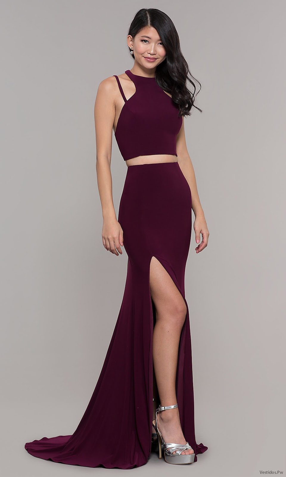 Vestidos de Fiesta Dos Piezas ¡21 Lindas Opciones! | Vestidos | Moda ...