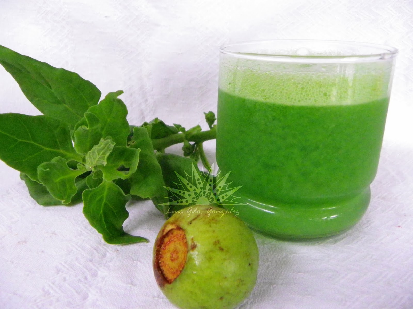 Cocina Costarricense: refresco de espinaca y cas