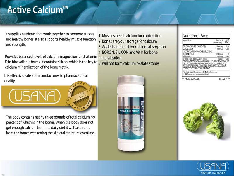 Usana Health Sciences | Freedom To Success Team: Products