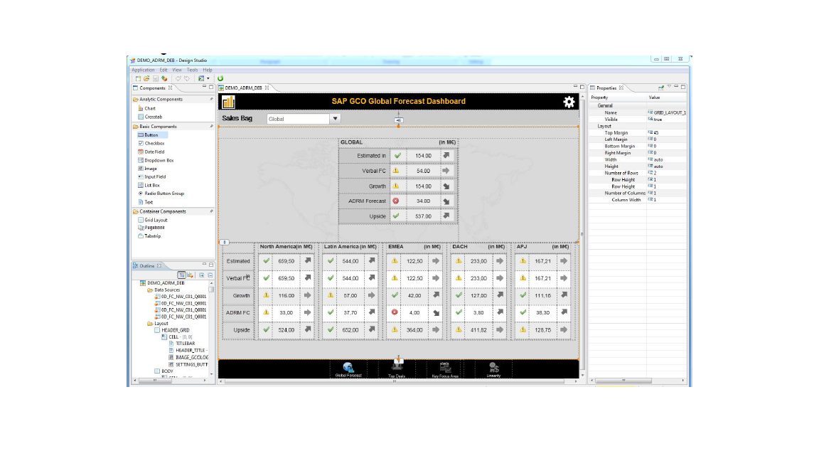 Business Intelligence with SAP Business Objects: SAP BO Design Studio ...