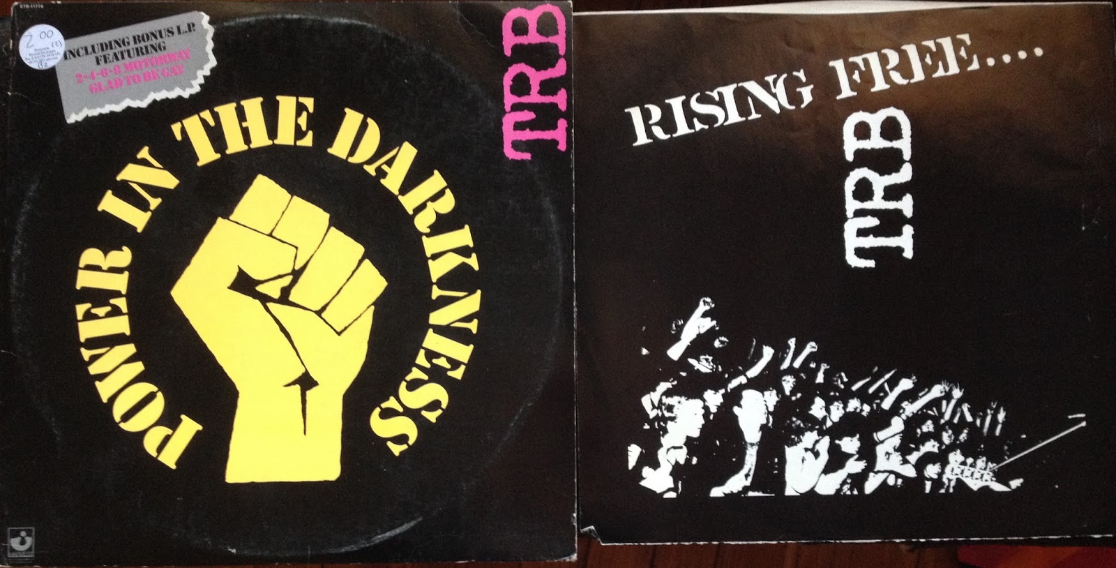 Thrift Store Music: TRB (Tom Robinson Band) - Power In The Darkness