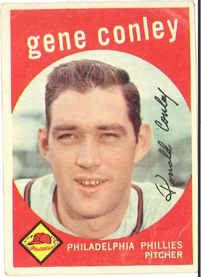 Phungo: Phun Cards - 1959 Topps #492 Gene Conley