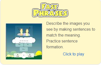 PROYECTO BILINGUE CBM: Fast Phrases Game