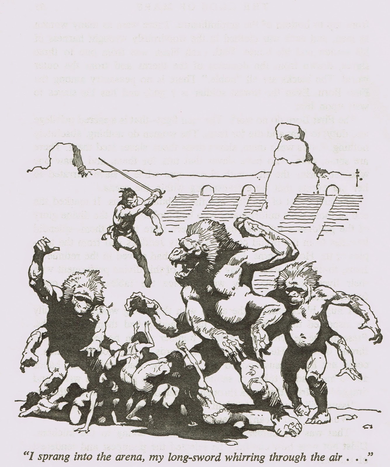 Cap'n's Comics: The Gods of Mars & The Warlord of Mars by Frank Frazetta