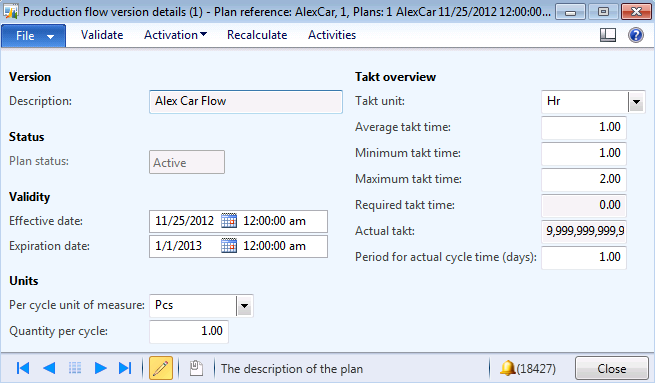 Microsoft Dynamics AX : Lean Manufacturing - Dynamics AX 2012