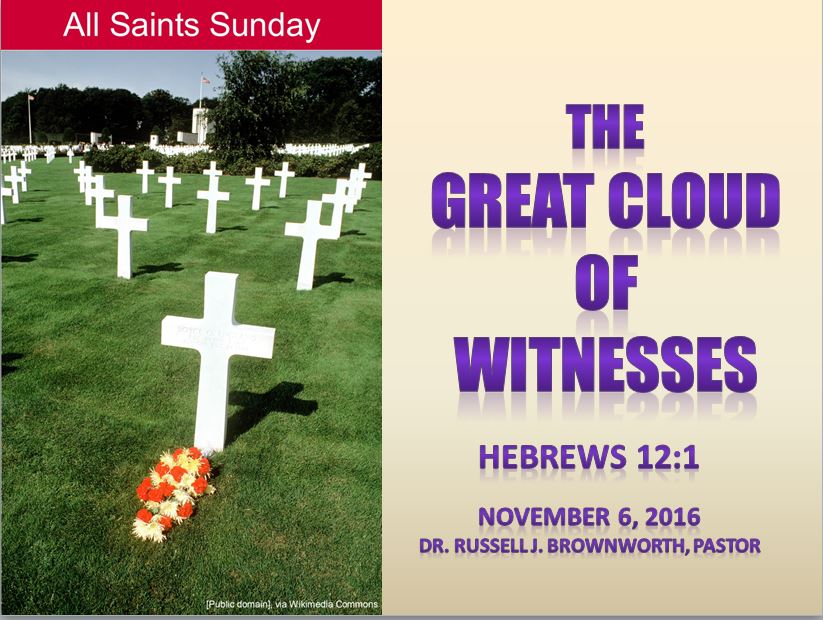 Rocky Road Devotions: The Great Cloud of Witnesses