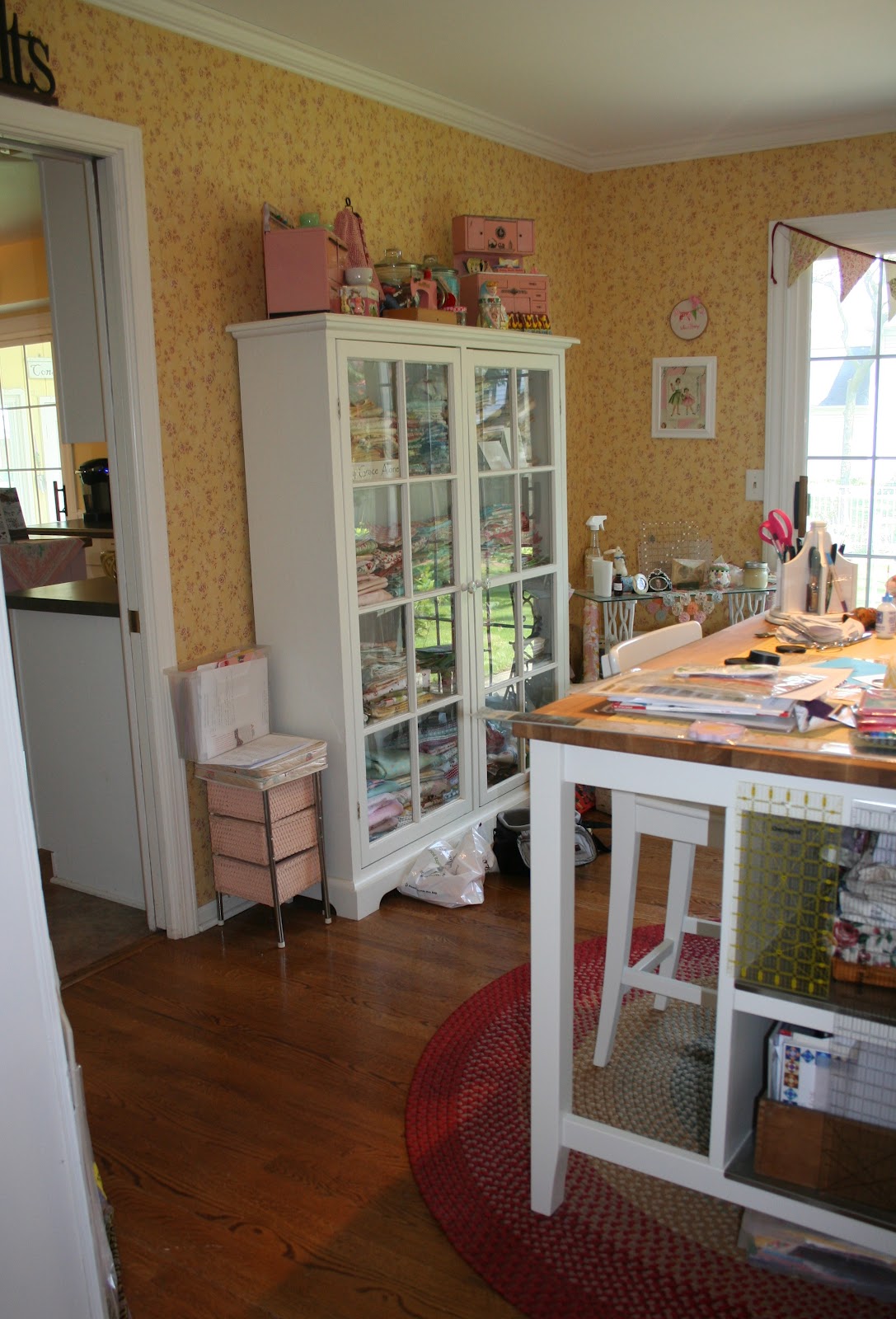Sewn With Grace: Sewing Room