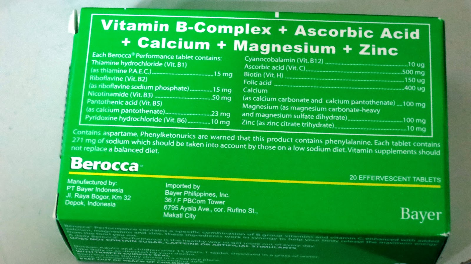 Five Reasons to Love Berocca | Glich's Life