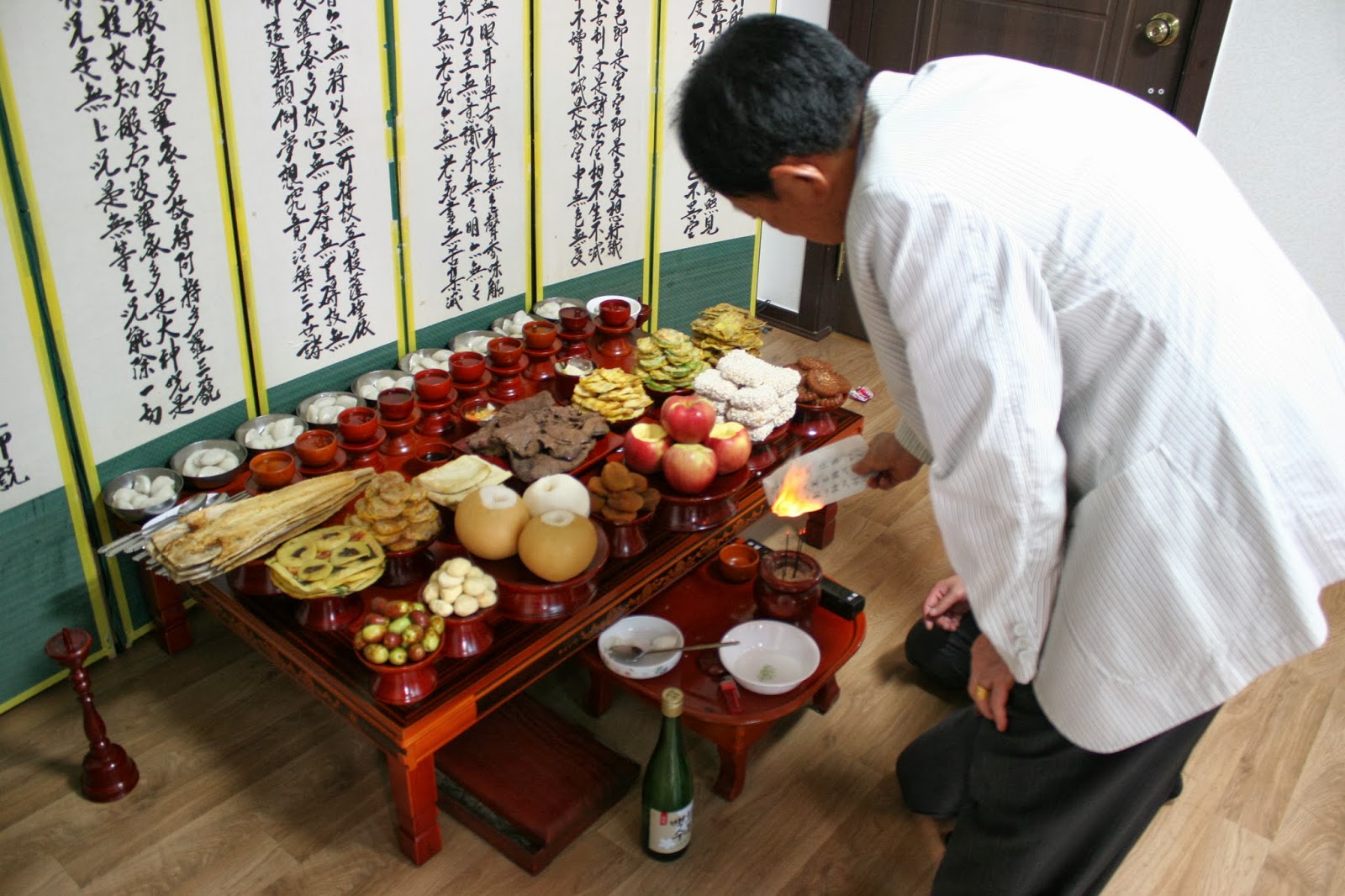 A Walk to Remember: 추석 차례 Chalye on Chuseok (Ancestral rites on Korean ...